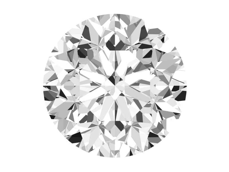 how to draw a round diamond